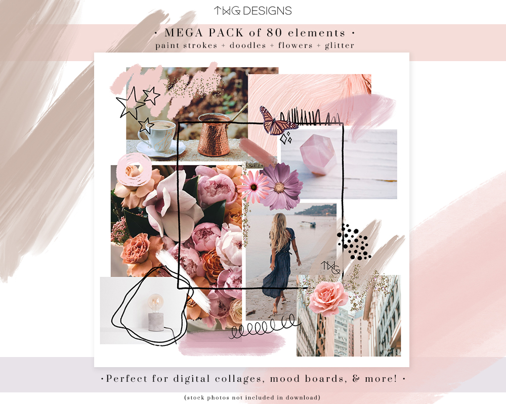 Creative Collage Elements – a new graphic toolkit for trendy edits ...