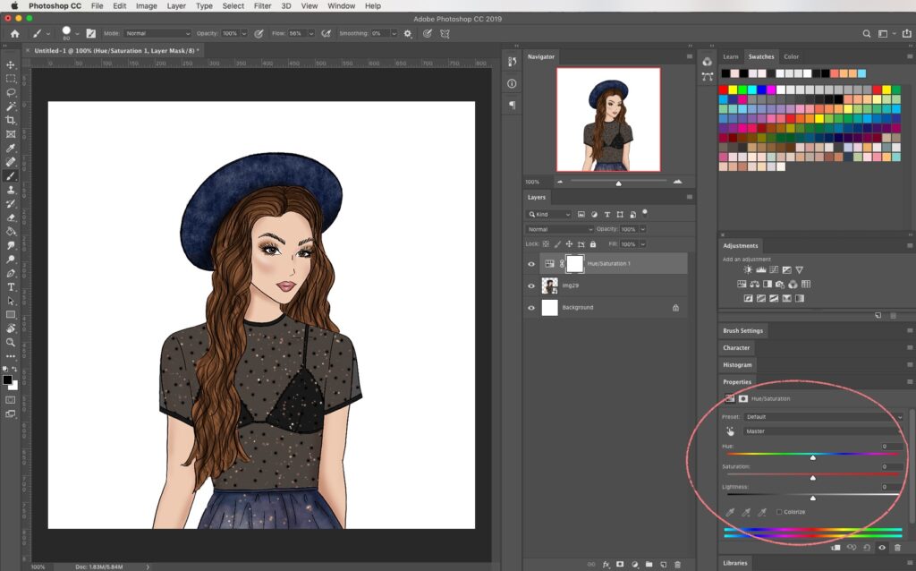 How to Change Clip Art Colors – with Photoshop masks - Laura Jade Prado