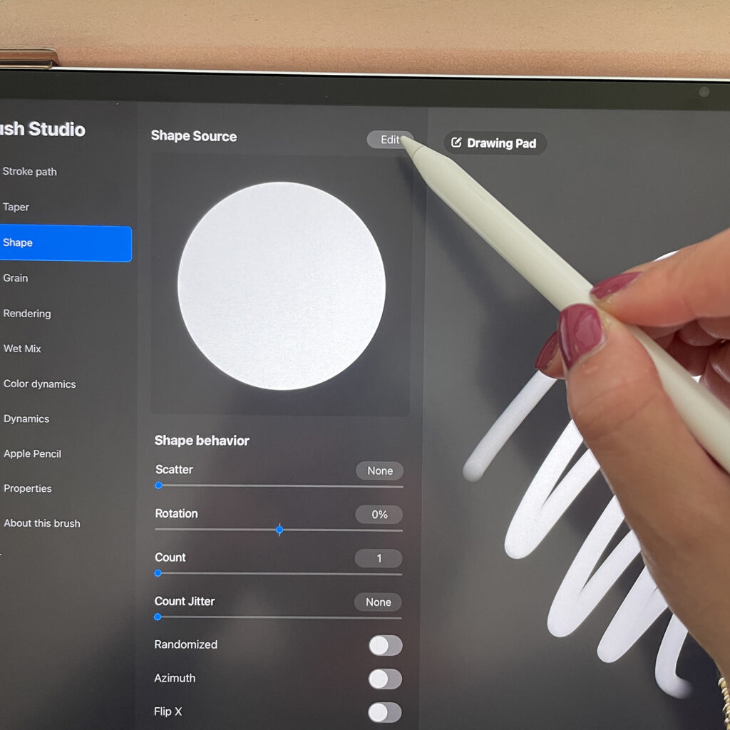 How To: Make a Stamp Brush | Procreate App - Laura Jade Prado