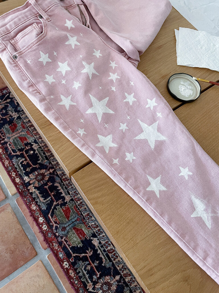 Thrift Flip | DIY Star Jeans - Laura Jade Prado