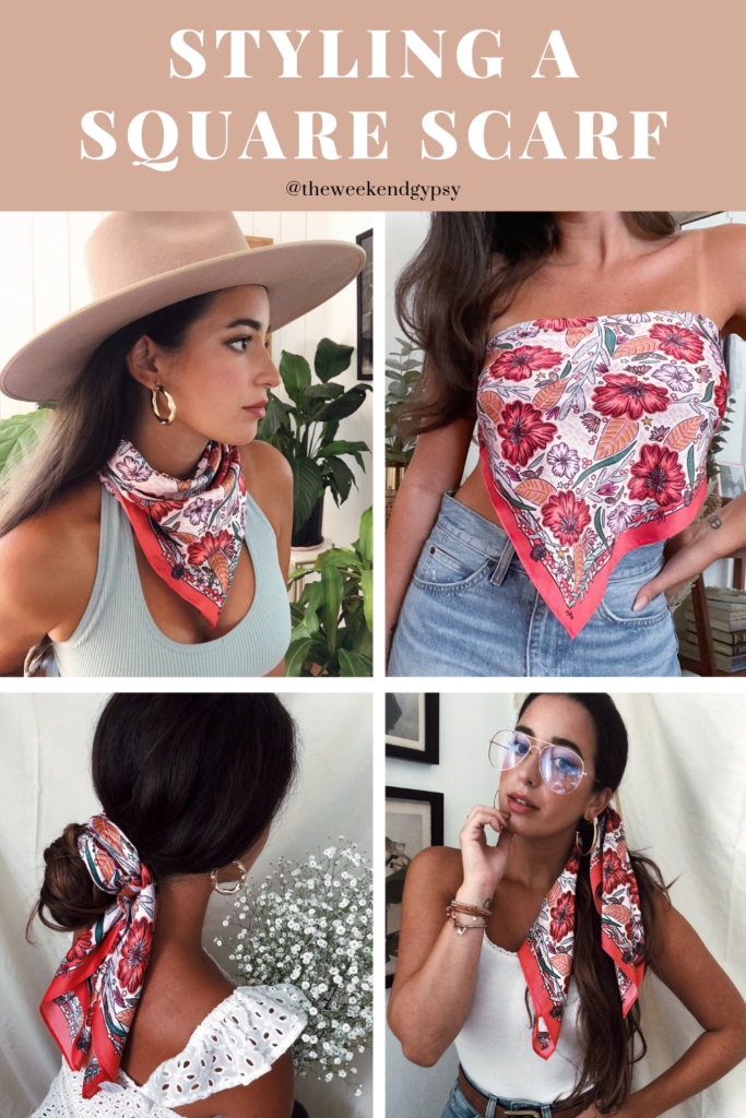 Ways to Wear a Square Scarf – Style Sessions - Laura Jade Prado