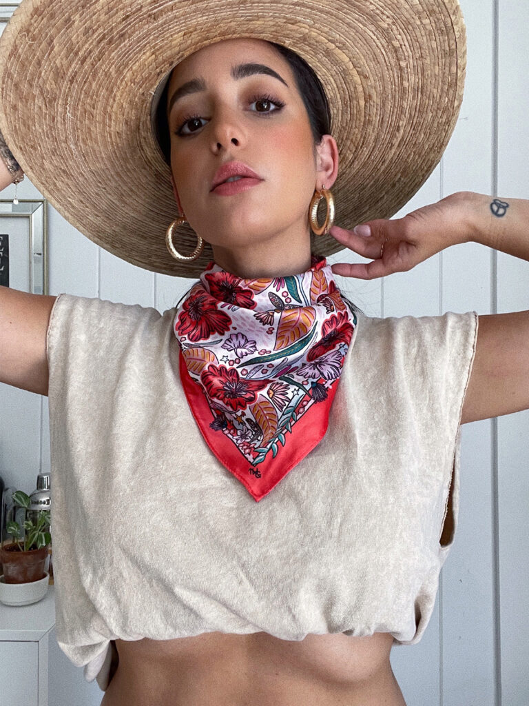 Ways to Wear a Square Scarf – Style Sessions - Laura Jade Prado