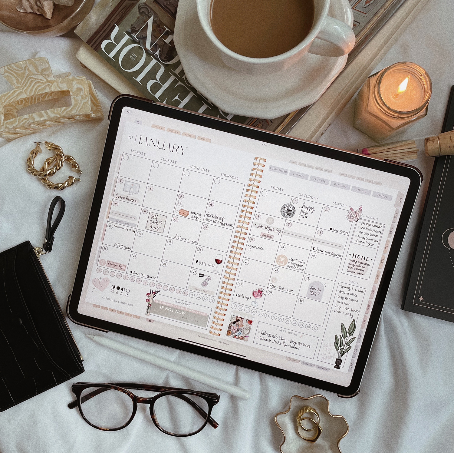 What is a Digital Planner? | Flip Through + Beginner Tips - Laura Jade ...