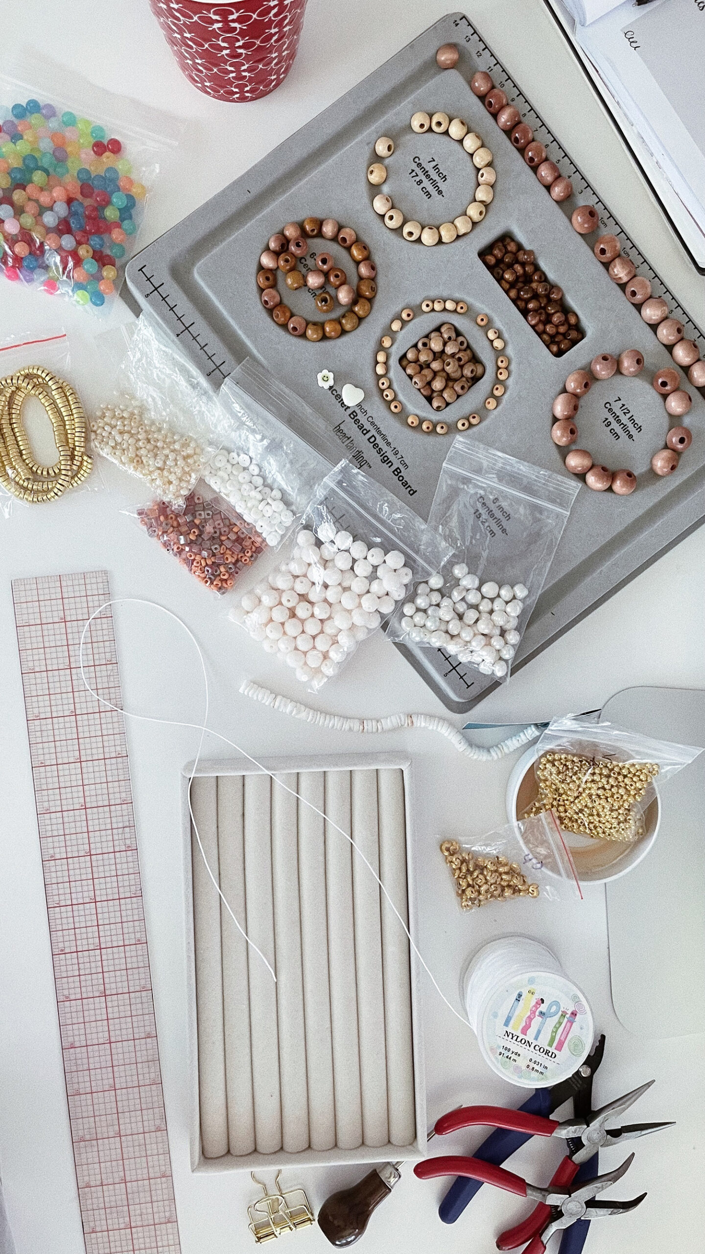 DIY Beaded Phone Charm Strap - Laura Jade Prado