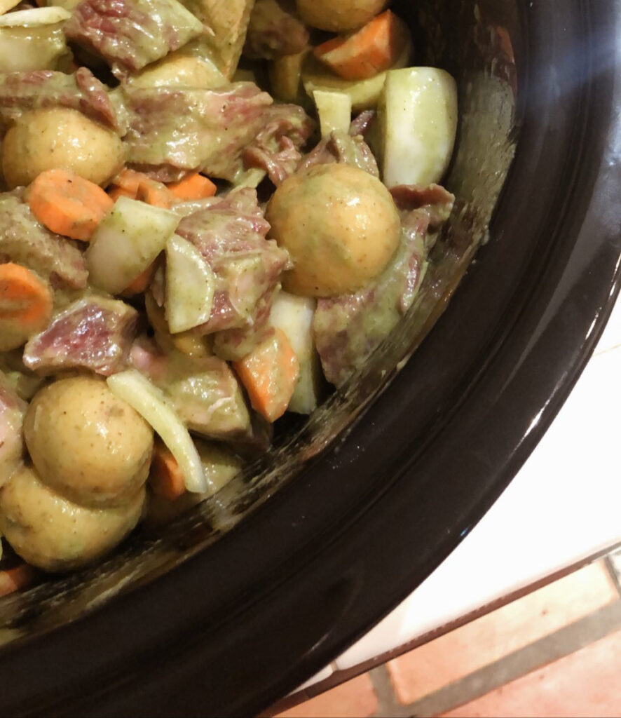 Cilantro Beef Stew | Easy Slow Cooker Recipe - Laura Jade Prado