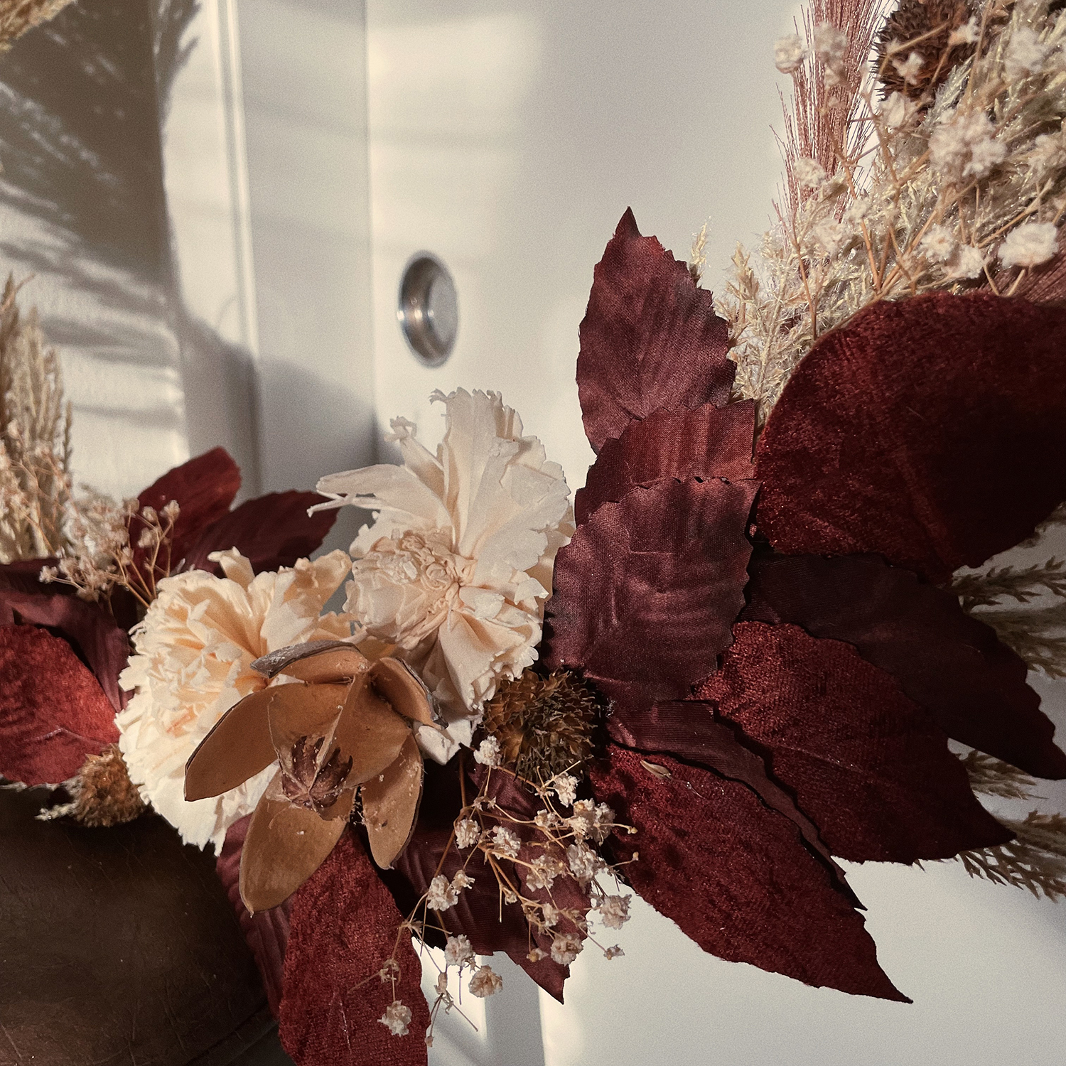 DIY Neutral Fall Wreath | Boho Chic Decor - Laura Jade Prado
