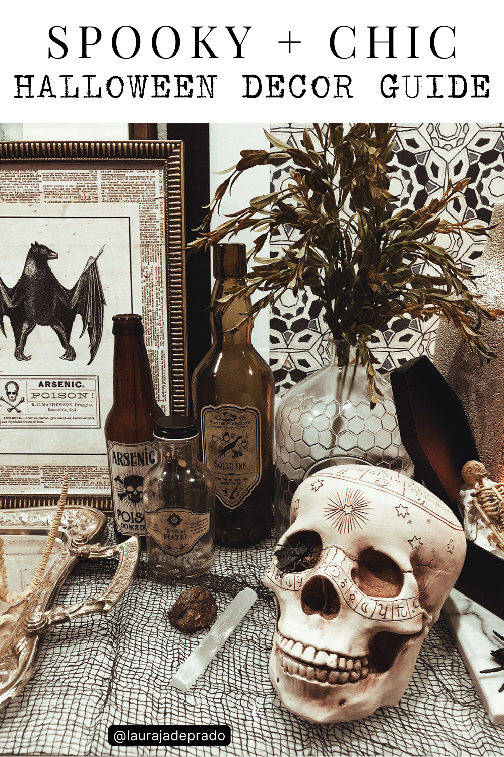 Elevated Spooky Chic Halloween | Decor Guide - Laura Jade Prado