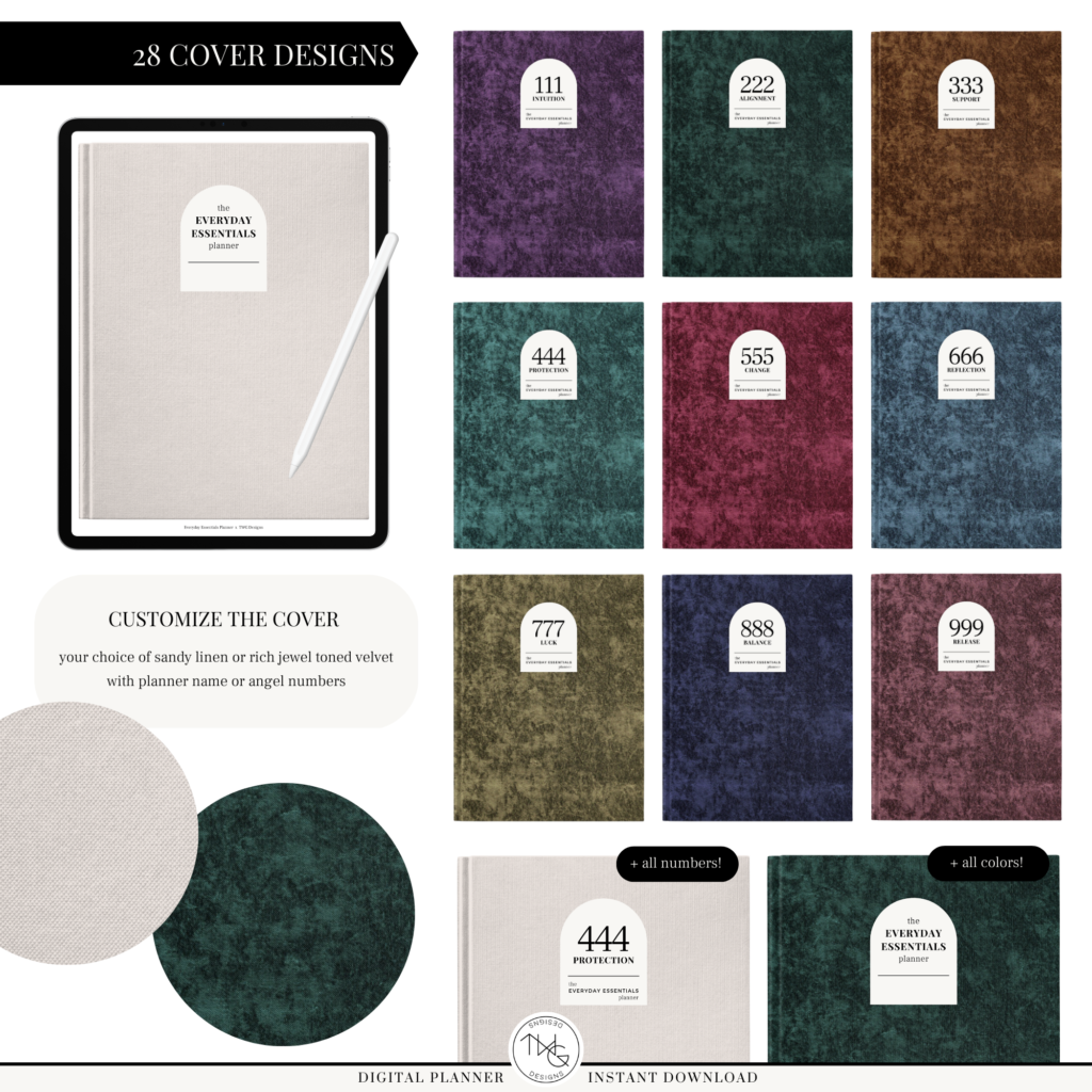 The Everyday Essentials Digital Planner | Flip Through + Demo - Laura ...