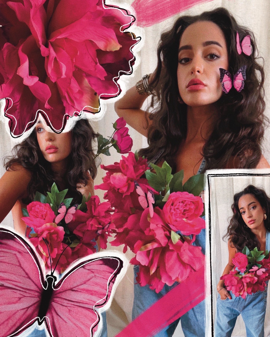 Creative Self Portraits | Free Collage Elements - Laura Jade Prado