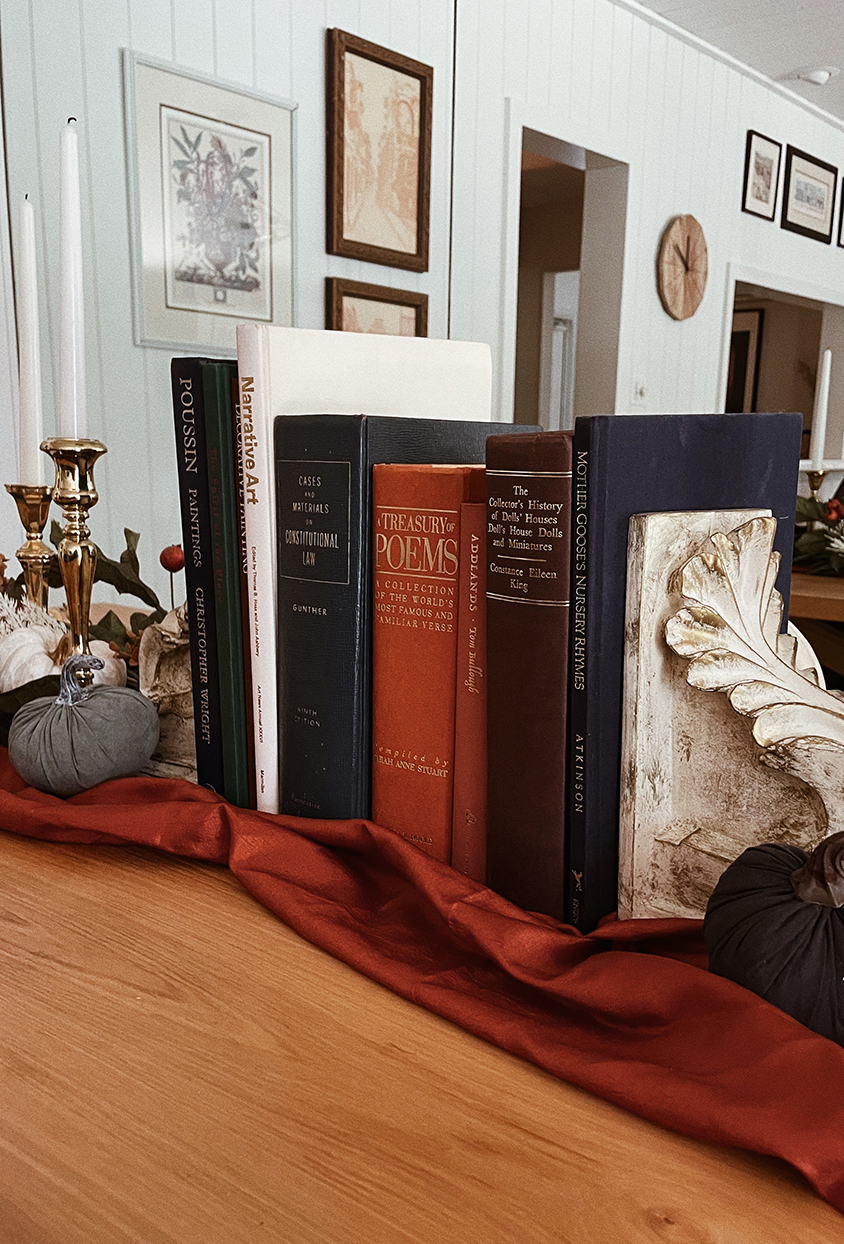 Dark Academia Tablescape | Fall Decor - Laura Jade Prado