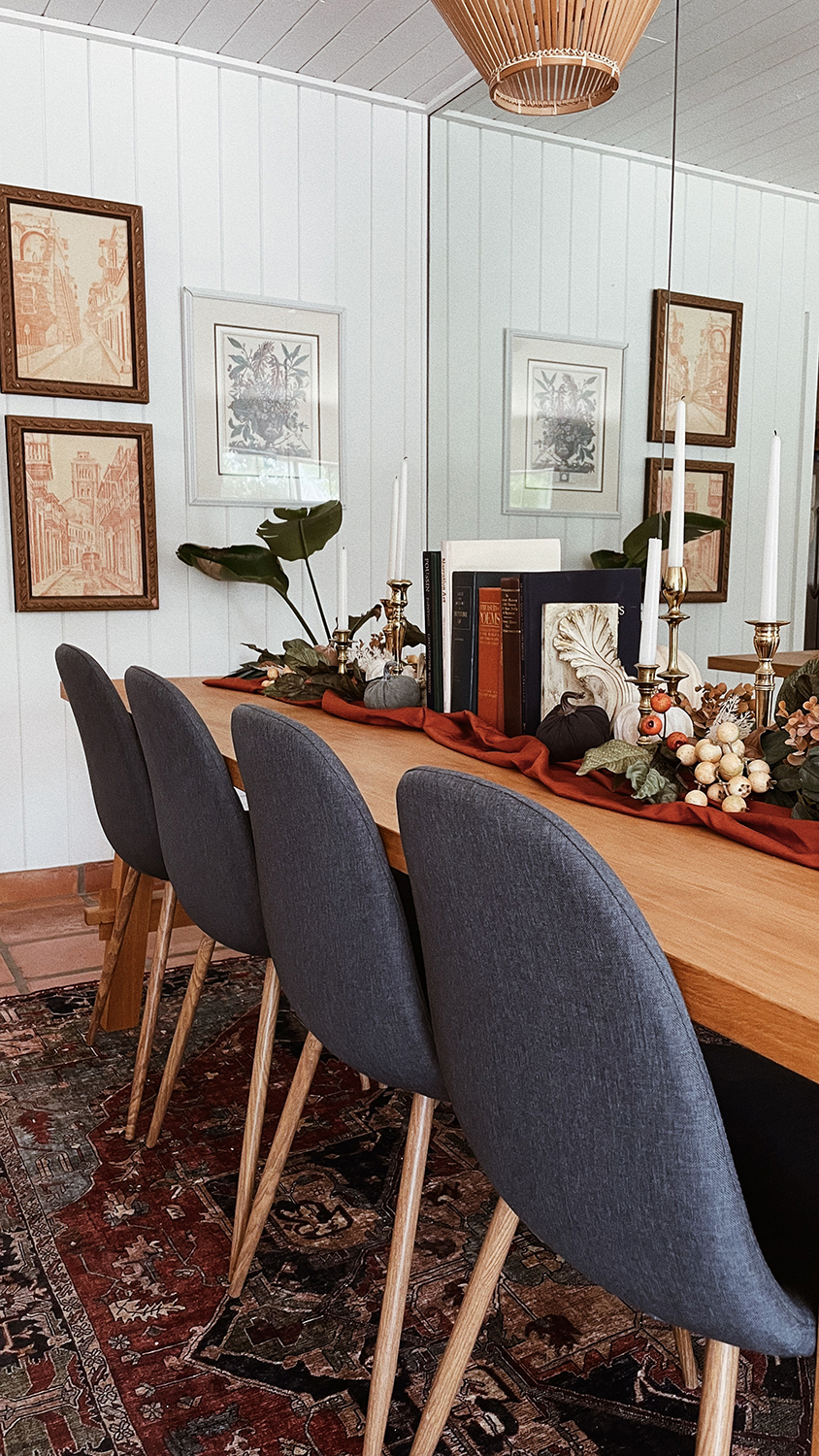 Dark Academia Tablescape | Fall Decor - Laura Jade Prado