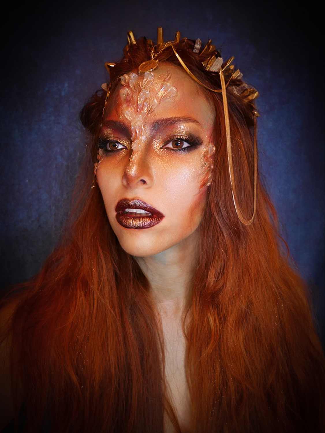 Siren Halloween Makeup | FrightFemmes 2023 Vol. 1 - Laura Jade Prado