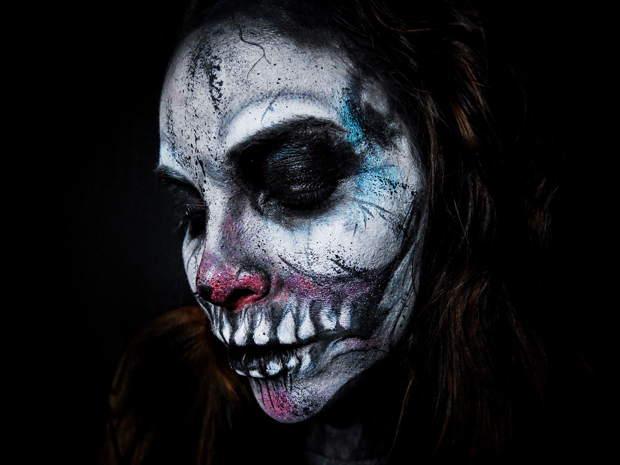 Creepy Halloween Makeup | FrightFemmes 2023 Vol. 3 - Laura Jade Prado