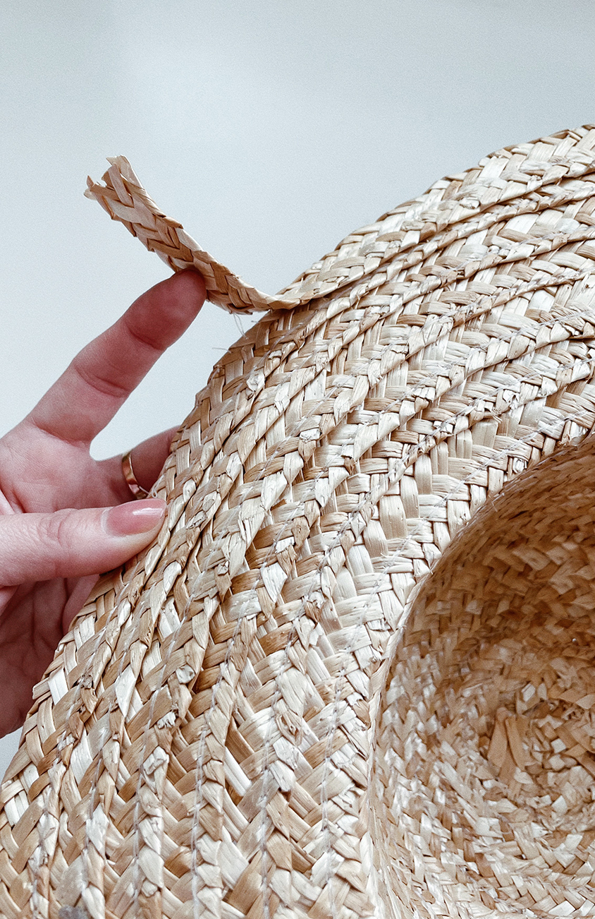 DIY Cottagecore Straw Witch Hat | Renaissance Festival - Laura Jade Prado