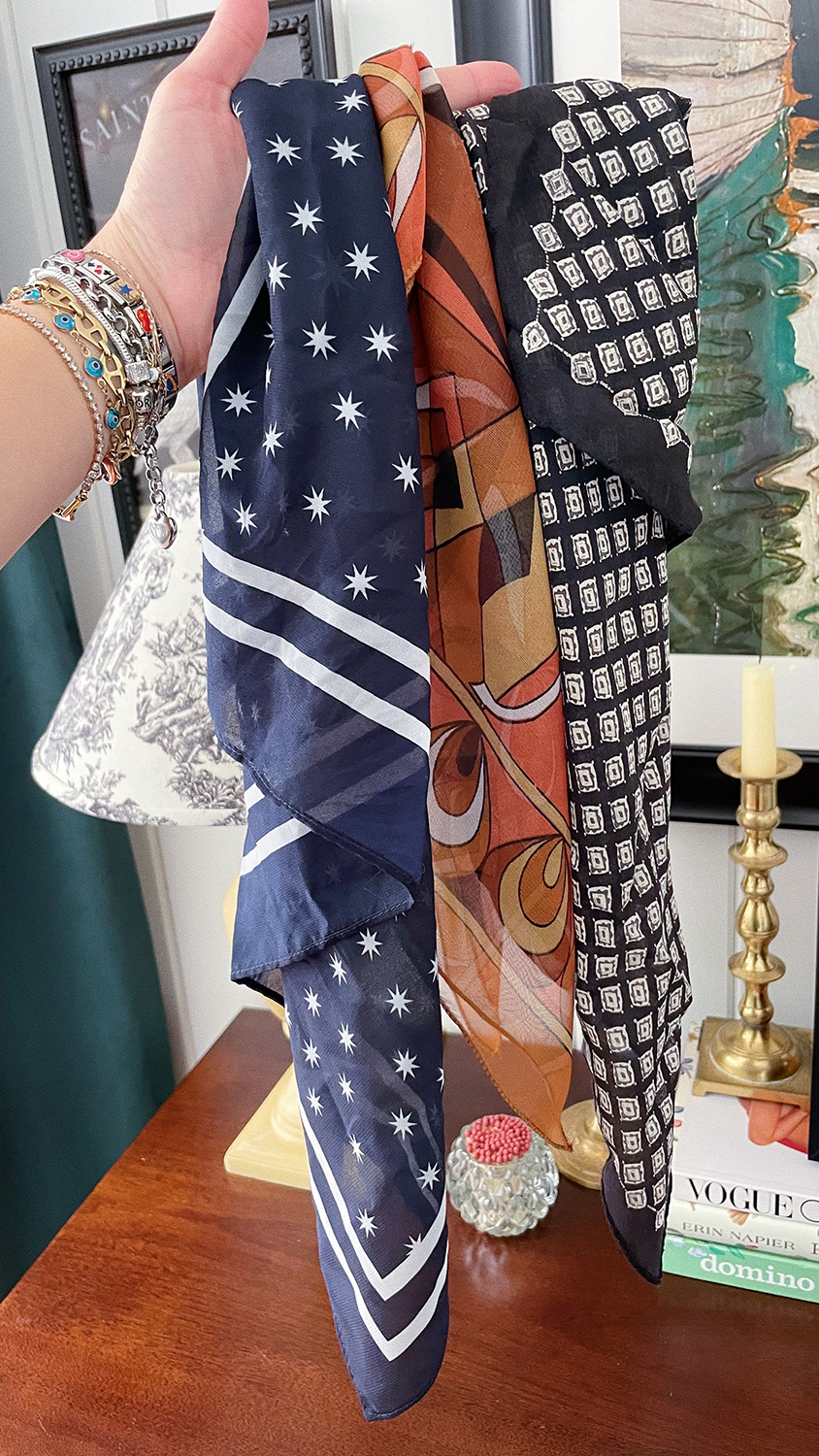 DIY Pearl Scarf Necklace | A Classic and Versatile Accessory - Laura ...