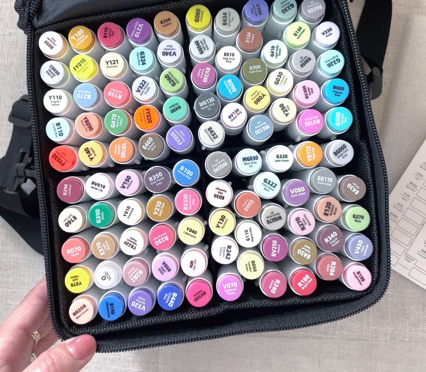 Ohuhu Alcohol Markers | Color Swatches and First Impression Review ...