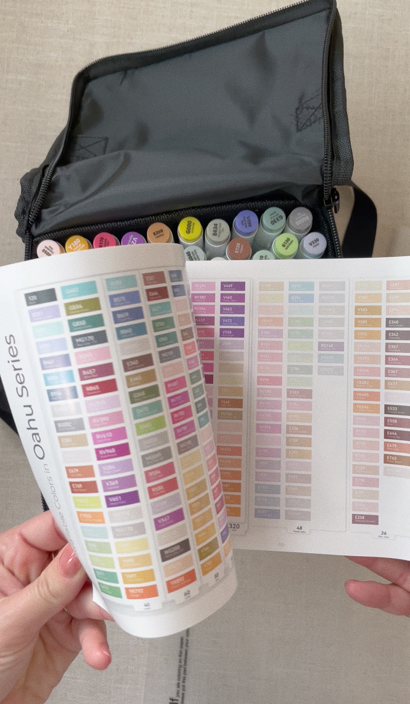 Ohuhu Alcohol Markers | Color Swatches and First Impression Review ...