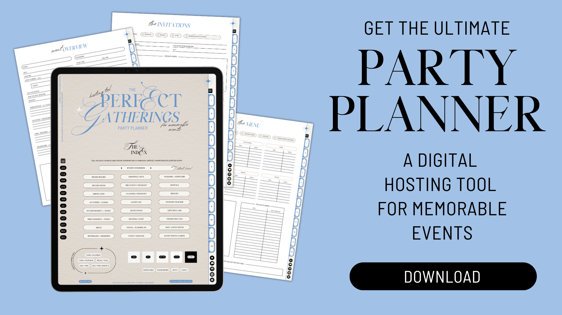 How to Host a Charming Book Swap Party | Party Planning - Laura Jade Prado