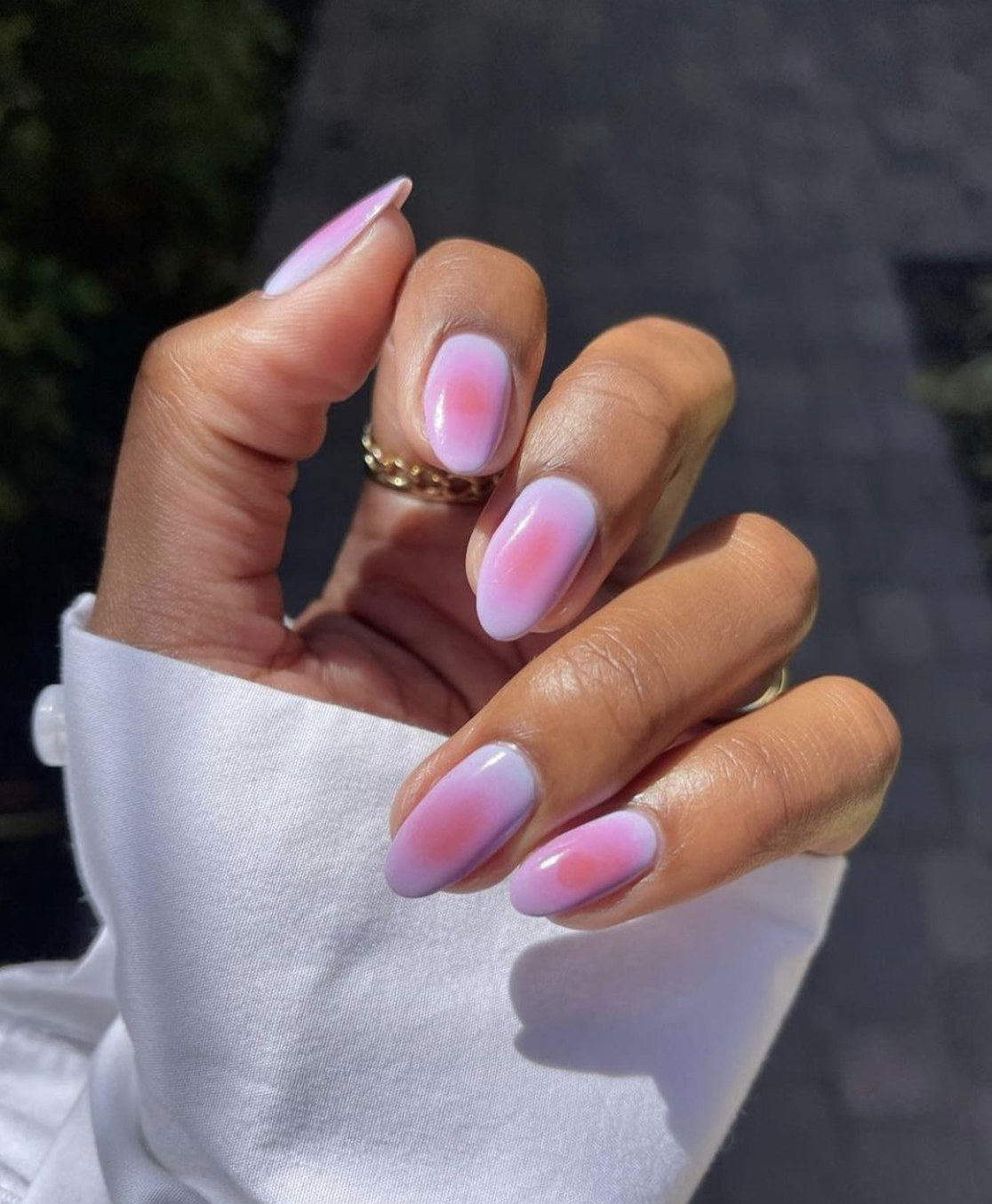 Simple Summer Nails | Low Maintenance Short Nail Design Ideas - Laura ...