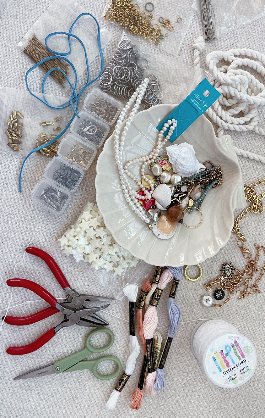 DIY Ribbon Bookmarks with Charms - Laura Jade Prado