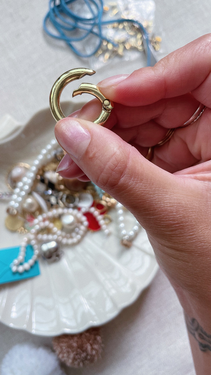 DIY Ribbon Bookmarks with Charms - Laura Jade Prado