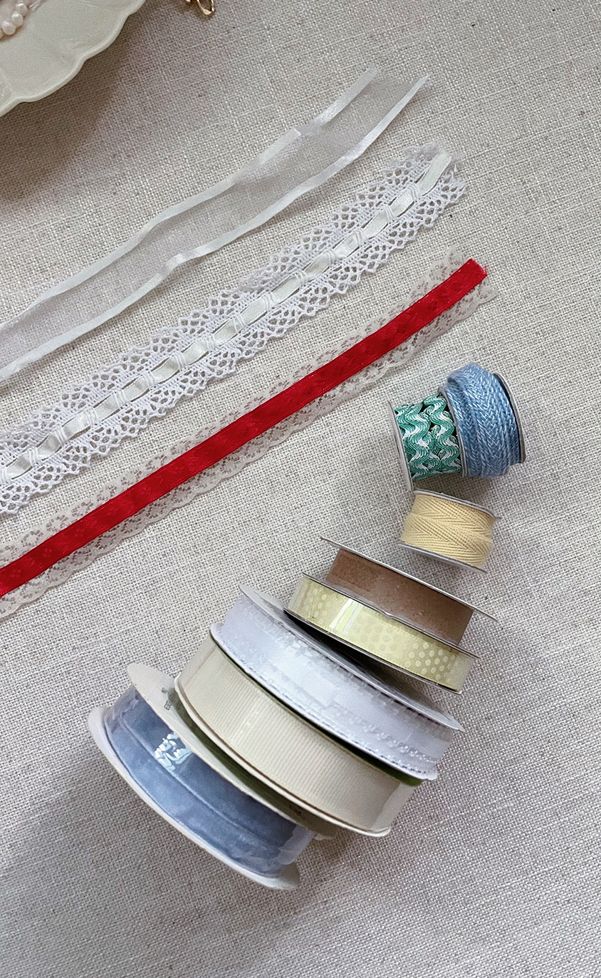 DIY Ribbon Bookmarks with Charms - Laura Jade Prado