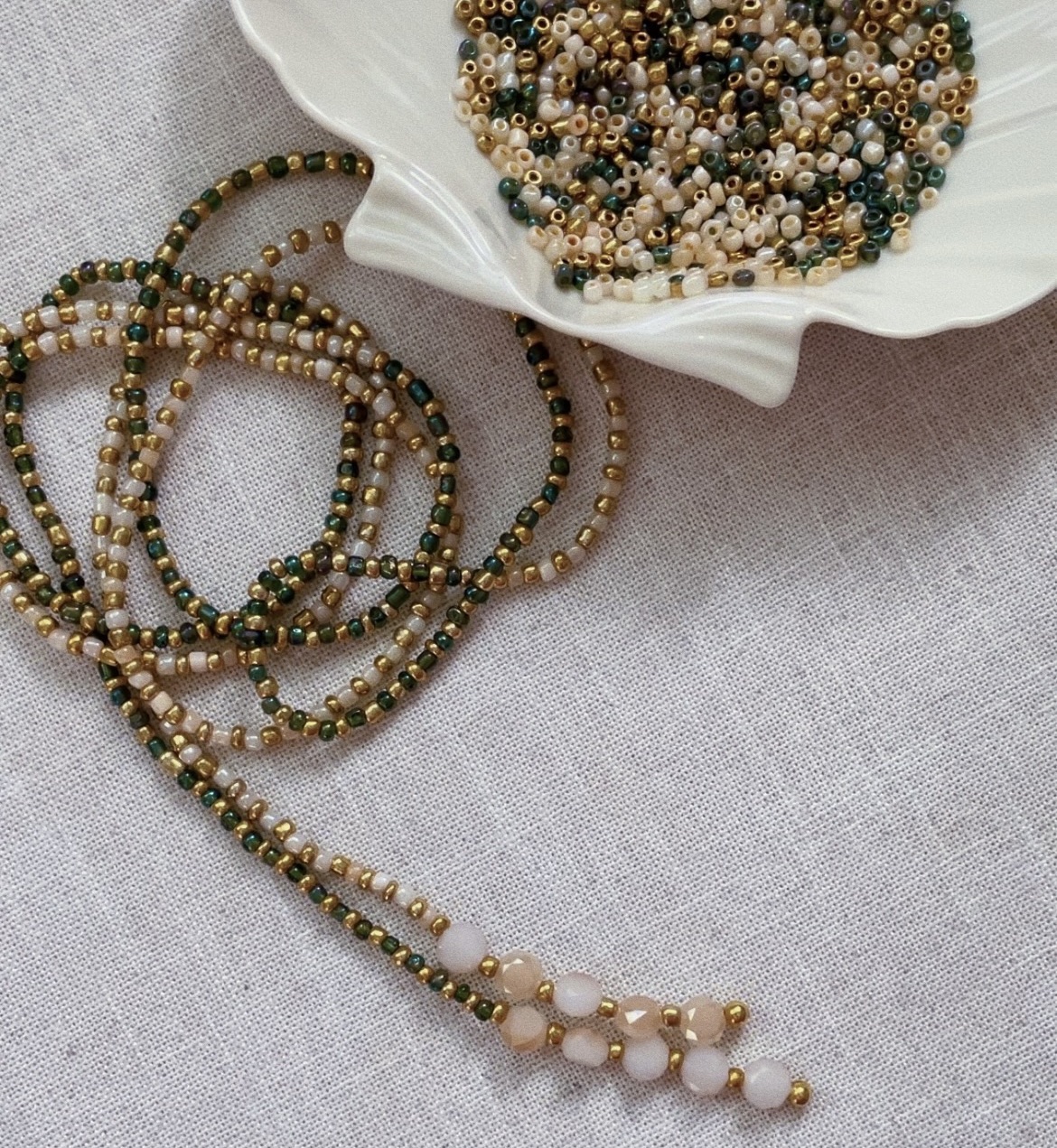 DIY Beaded Wrap Necklace | Easy Handmade Jewelry - Laura Jade Prado