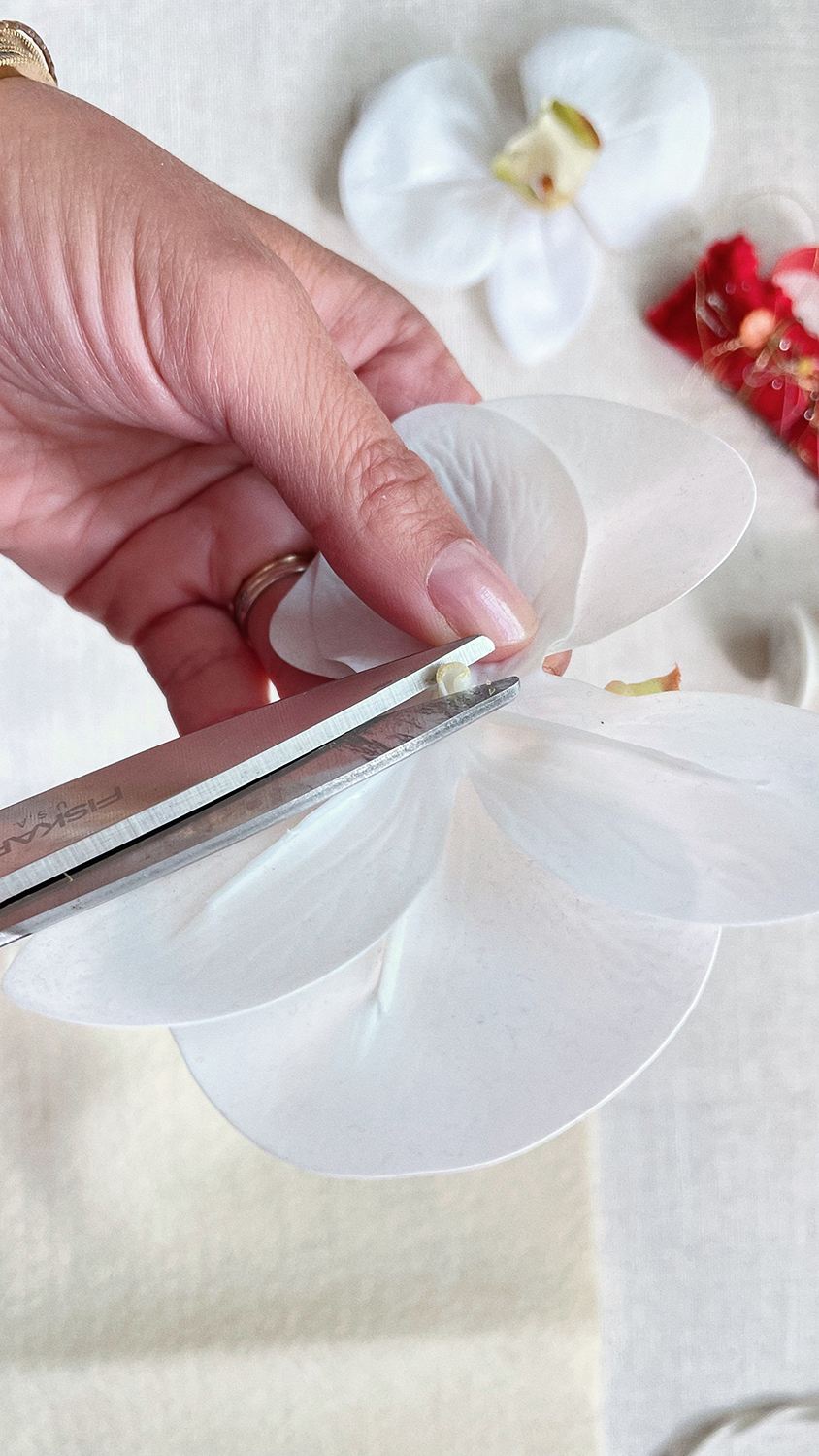 DIY Shoe Clips | Orchid Flower Heels - Laura Jade Prado