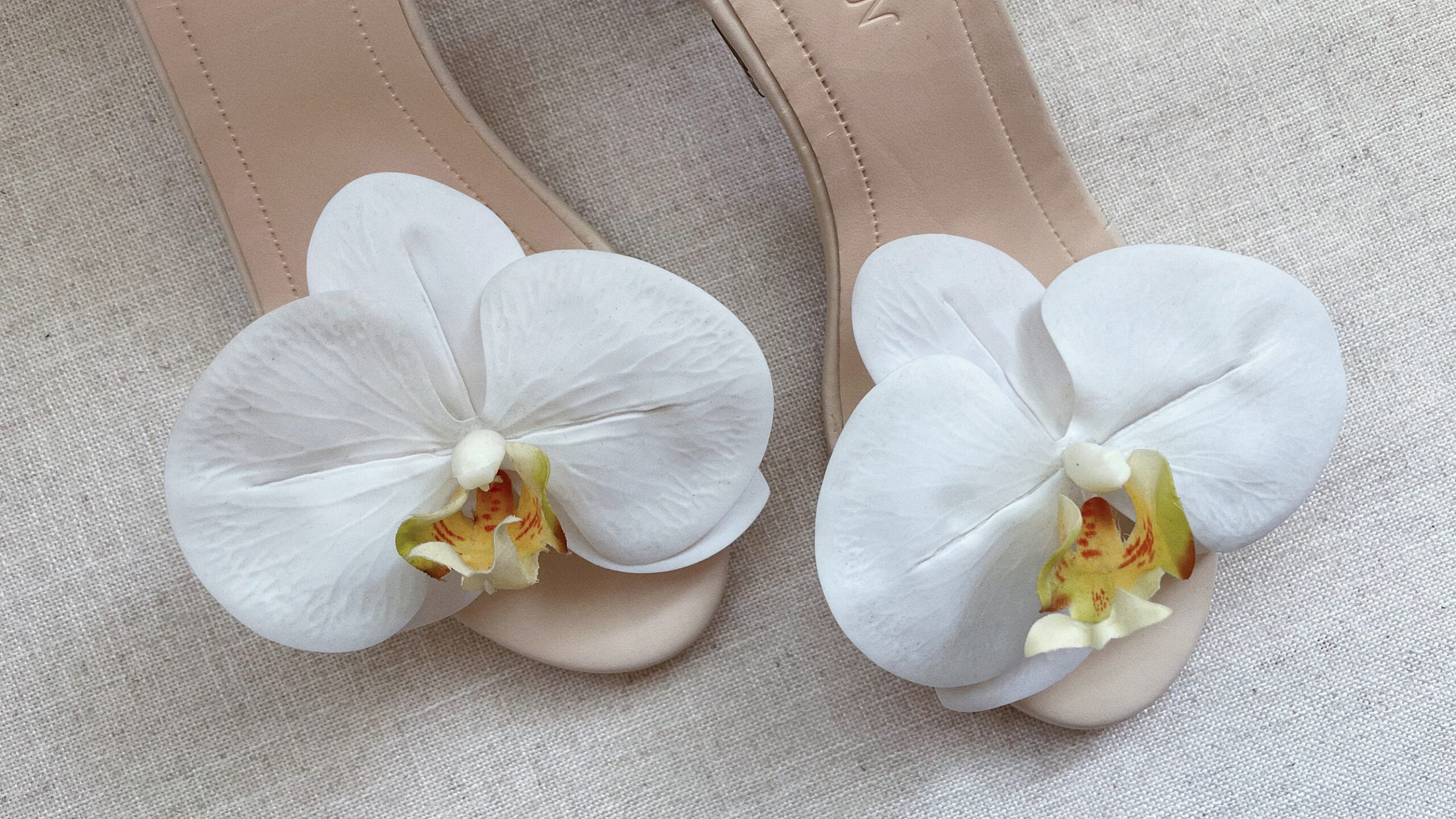 DIY Shoe Clips | Orchid Flower Heels - Laura Jade Prado
