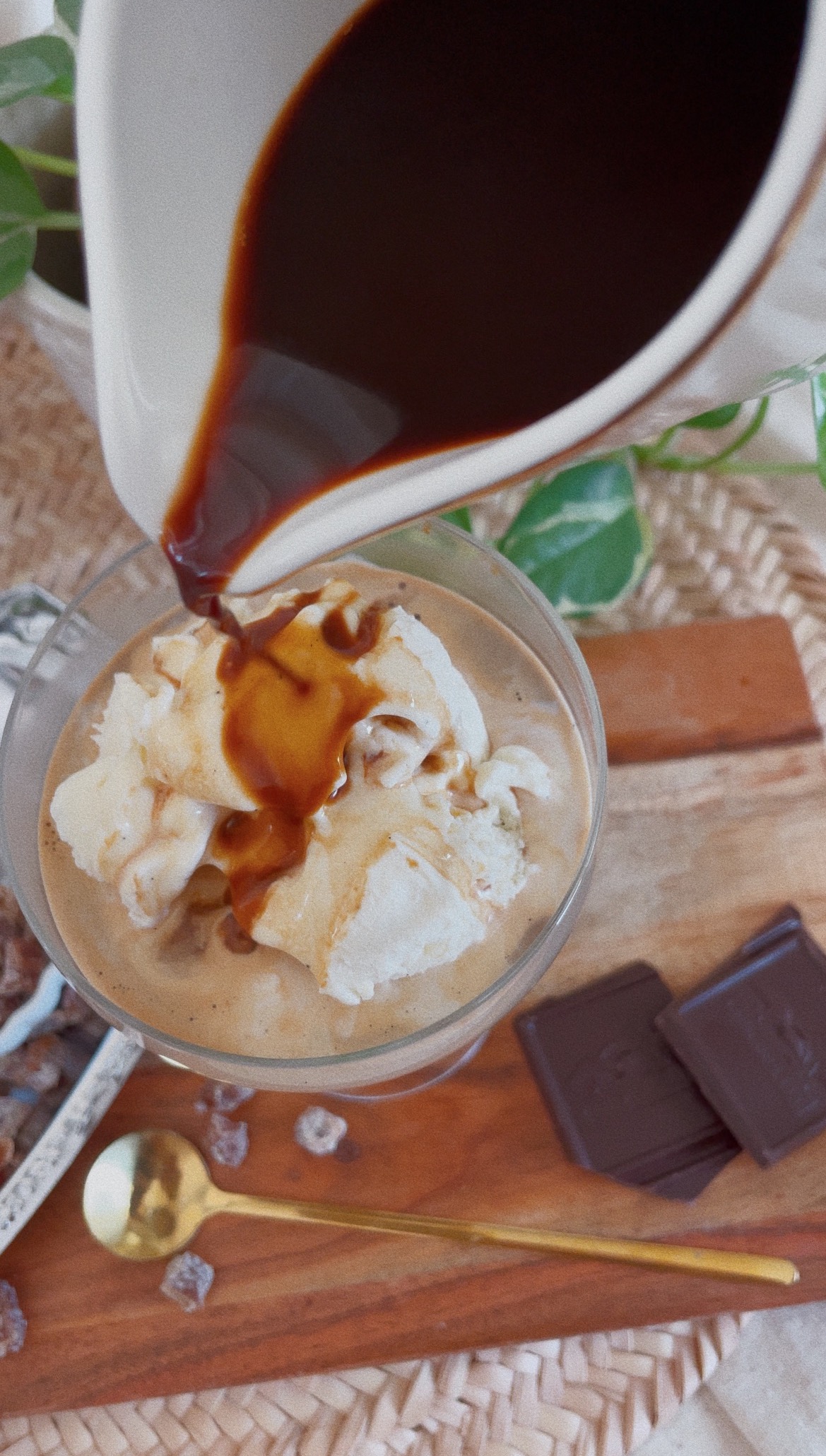 Italian Affogato Recipe | Ice Cream & Coffee Dessert - Laura Jade Prado