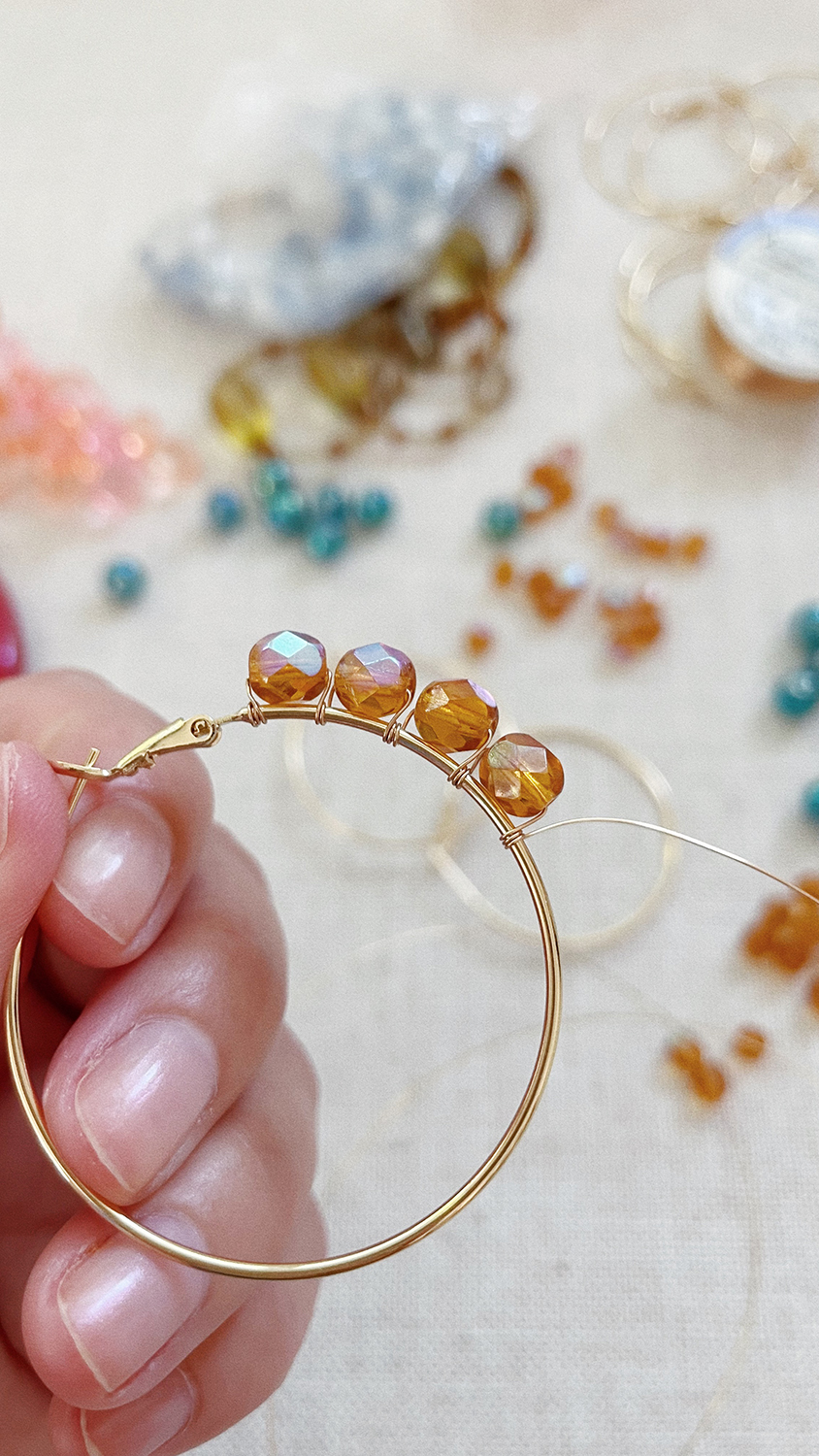 How to Make Beaded Earrings DIY: A Beginner-Friendly Tutorial - Laura ...